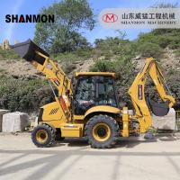 China Construction Works 388 Backhoe Loader Equipped With Telescopic Boom for sale