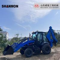 China Construction Works 388 Backhoe Loader Equipped With Telescopic Boom for sale