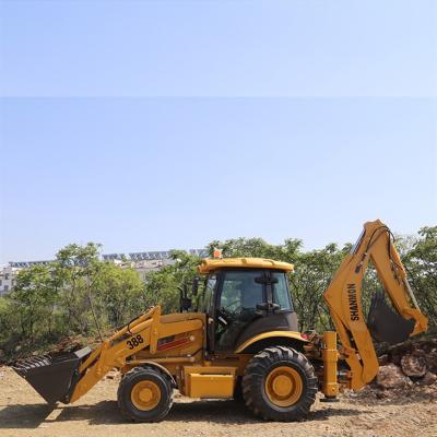 China Bauarbeiten 4WD-Backhoe-Lader Hochleistungsmaschinen zu verkaufen