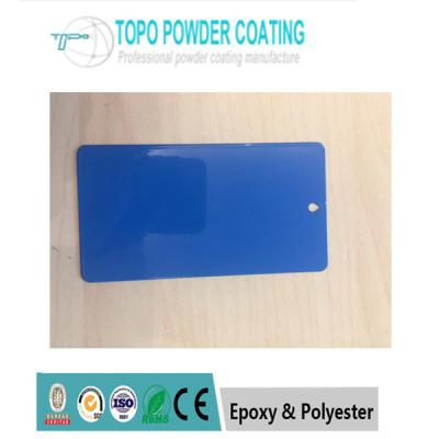 China RAL 5002 die de Deklaag 180℃ van het Motorfietspoeder Temperatuurrohs Certificatie genezen Te koop