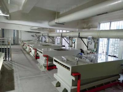 Cina Elettrolisi d'argento della pianta di raffineria del carro armato d'argento grezzo del nitrato d'argento in vendita