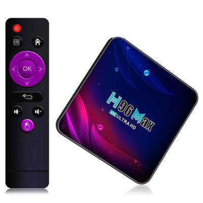 中国 OTT アンドロイド TV ボックス H96 Max Rk3318 デュアル Wifi B T アンドロイド 11 TV ボックス 2GB 4GB RAM 16GB 32GB 64GB Rom 5g 4k 高解像度 販売のため