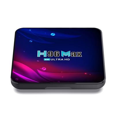 Cina OTT Android TV Box H96 Max Rk3318 Dual Wifi BT Android 11 TV Box 2GB 4GB Ram 16GB 32GB 64GB Rom 5g 4k alta risoluzione in vendita