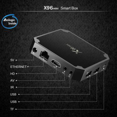 China Smart Amlogic S905W2  Box Android 11 X96 Mini Quad Core Support 2.4G & 5.8G Wireless Media Box for sale