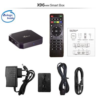Cina X96 Mini Amlogic S905W Quad Core OTT Android TV Box 2GB 16GB 2.4GHz WiFi Android 9.0 in vendita