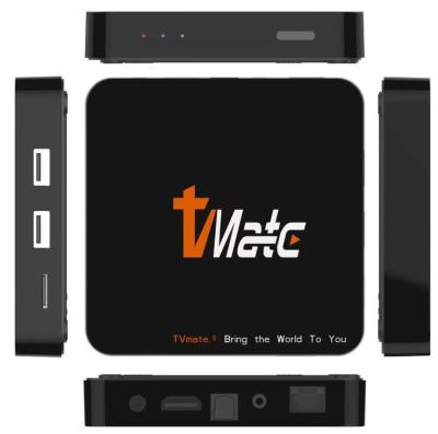 中国 OTT プレーヤー アンドロイド 7.1 RK3328 TV ボックス 2G+16G 2.4G Wifi クアッド コア マルチメディア プレーヤー付き 販売のため
