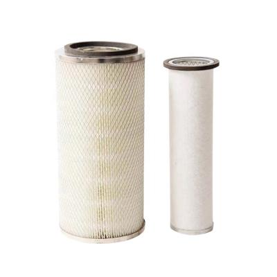 Cina Carta filtrabile per camion pesanti Filtro dell'aria 11033998 11033999 per camion da 313*H580mm in vendita
