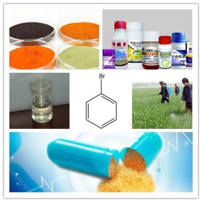 China Clear Colorless Liquid API Intermediate Bromobenzene 99%min , Cas 108-86-1 for sale