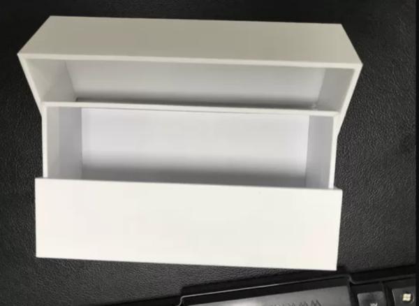 Quality Hardcover Hard Gift Boxes 1C 4C Matte Lamination Box CMYK White for sale