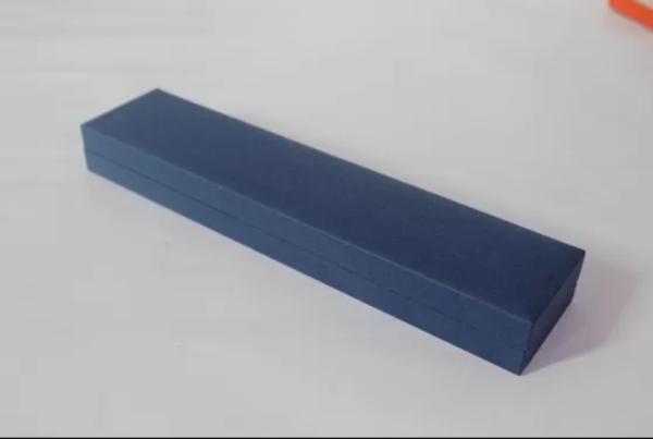 Quality Blue Hard Gift Boxes Rectangle Square Custom Cardboard Jewelry Boxes for sale