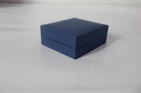 Quality Blue Hard Gift Boxes Rectangle Square Custom Cardboard Jewelry Boxes for sale