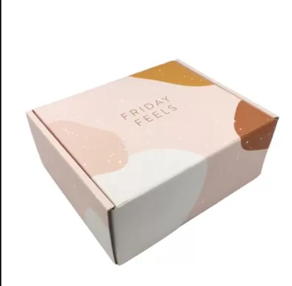 Quality Pink Custom Printed Mailer Boxes Recycled Small Shipping Cardboard Boxes For for sale