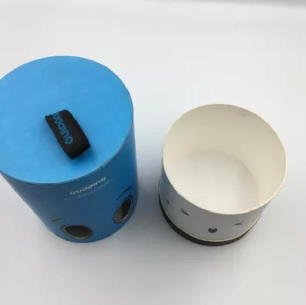 Quality ODM OEM Rigid Gift Boxes Round Luxury Tube Packaging For Children for sale