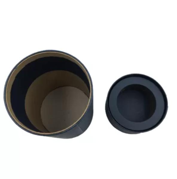 Quality Customized Rigid Gift Boxes Recyclable Paper Cylinder Box For Tea Storage for sale