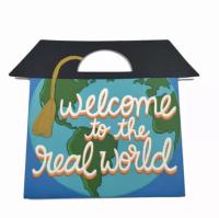 Quality 157g SGS Shopping Christmas Gift Paper Bag Recycled Printed With Twisted Rope for sale