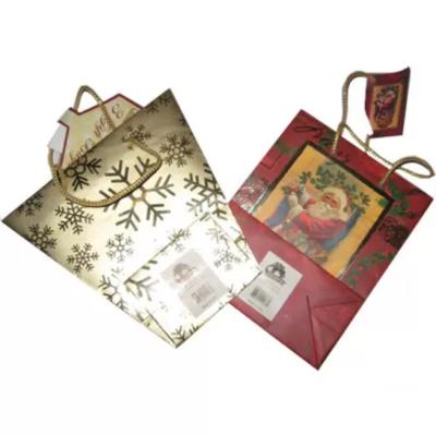 China 200g 250g 300g Branded Paper Bags 4C Custom Logo Paper Bags for sale