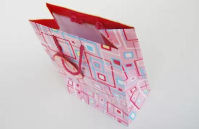 China 4C C1 Branded Paper Bags 250Gsm Paper Bags With My Logo for sale