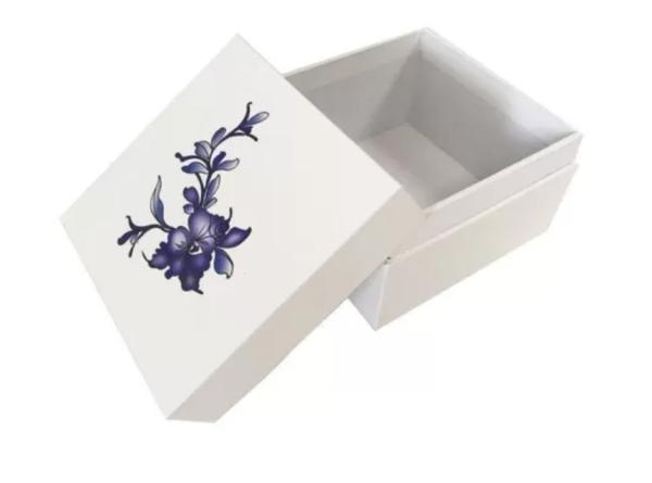 Quality White Color Cardboard Box ODM Base And Lid Box Customized Size for sale