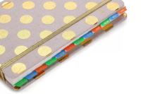 China Full Colour Custom Planner Notebook 310g Golden Coil Notebook Customized for sale