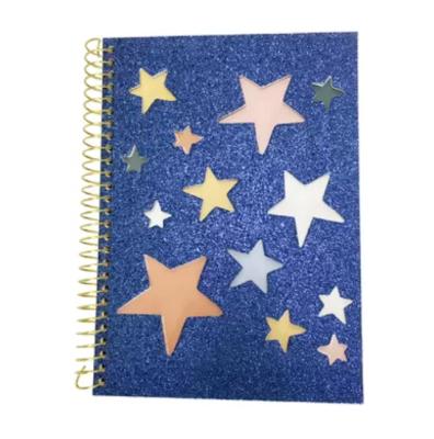 China Custom Printing Spiral Paper Notebook 100GSM Personalized Budget Planner Book OEM for sale