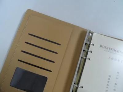 China A6 Spiral Paper Notebook 200 Pages Custom Hardcover Spiral Notebooks for sale