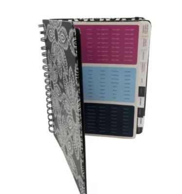 China Colorful Printing Custom Spiral Bound Book OEM ODM Hardcover Spiral Notebooks for sale