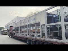 5tons Industrial Flake Ice Making Machine For Fishery Cooling Preservation