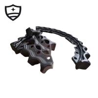 China PC60 Excavator Roller Chain Sprocket Undercarriage Components for sale