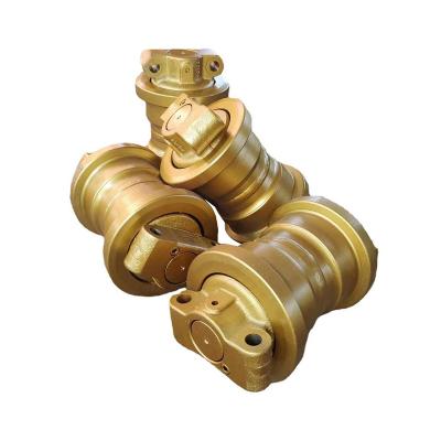 Cina YC85 per escavatori con rullo di fondo giallo a doppia flangia in vendita