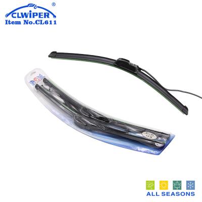 China universal U-hook windshield wiper blades with spray nozzle for Iran market for sale