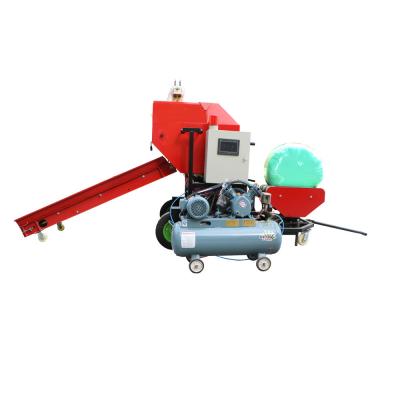 中国 円形の干し草60bales/hourを包むセリウム3PH 6ポーランド人のサイレージの梱包機機械わら 販売のため