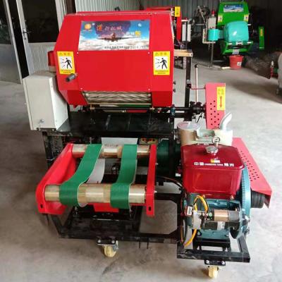 中国 ディーゼル トウモロコシのサイレージの包む機械、酪農場のための小型円形の干し草の梱包機機械 販売のため
