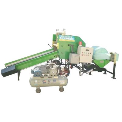 中国 酪農場のヤギの農場のための7000W 60bales/Hのサイレージの梱包機機械小型円形8sec/Layer 販売のため