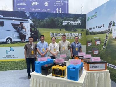 Cina Batteria ricaricabile Lifepo4 300ah della Camera di WelsonPower caravan profondo del litio del ciclo rv della batteria da 12 volt in vendita