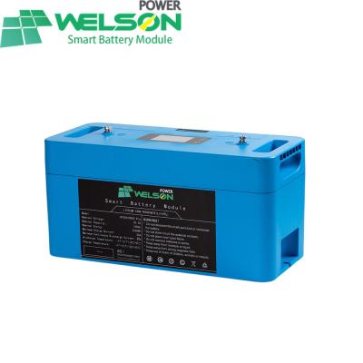 中国 乾燥したキャンプ12.8V 100AhのためのインバーターRV LiFePO4電池のリチウム イオン 販売のため