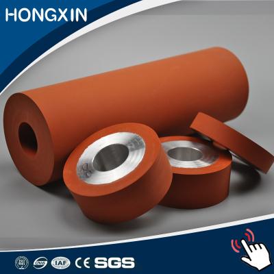China Hot Stamping Silicone Roller Heat Transfer Silcone Rubber Roller for sale