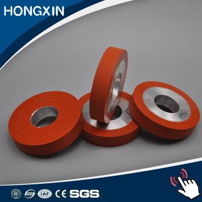 China 320C Hot stamping laminating heat transfer rubber roller silicone for sale