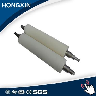 China 350C High temperature resistance silicone rubber stamping roller for sale