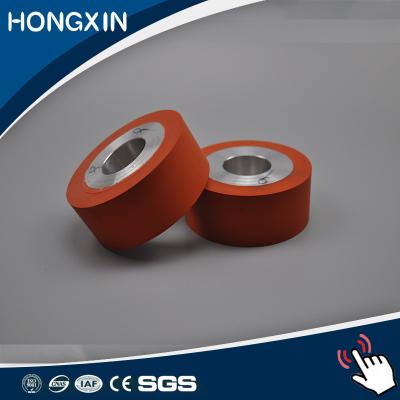 China High temperature hot stamping laminating silicone rubber roller for sale