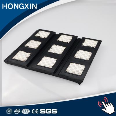 China 2150*500*15 mm Coal Mining Used Head Pulley Rubber Ceramic Covering for sale