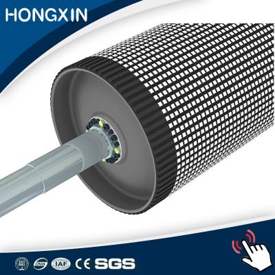 China high wear resistant CN layer anti spillage conveyor belt accessories bucket elevator head pulley rubber lagging for sale