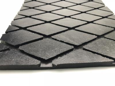 China 12 mm anti-static rubber lagging for belt conveyor drive pulley for sale
