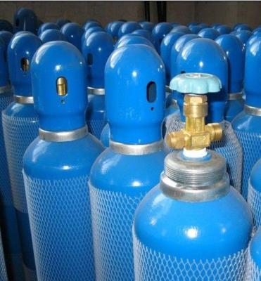 China En 1964 - 1 Std Seamless Steel Gas Cylinders Industrial Oxygen Gas Cylinder GB5099 / ISO9809 40L 150bar / 250bar for sale