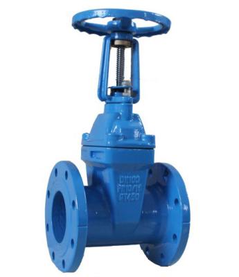 China DIN F4 RESILIENT SEATED GATE VALVE O.S.&Y. for sale