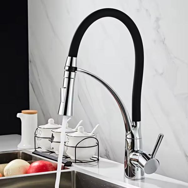 Quality Brass Bathroom Sanitary Ware Kitchen Basin Water Mixer Good Design Kitchen Water Mixer Faucet Tap for sale