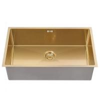 Quality Modern Design Single Bowl Undermount Sink Middle Basin 304 Stainless Steel for sale