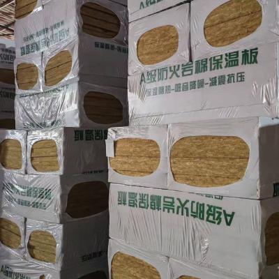 China Thermal Insulation Hydrophobic Rockwool Good for Fireproofing and Noise Reduction for sale