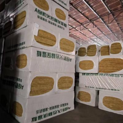China Rockwool Fire Board Fireproofing Good Thermal Conductivity 0.035 Wm K Ideal Insulation Solution for sale