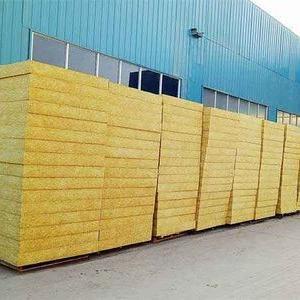 China Rigid Rockwool Board with Thermal Conductivity 0.035-0.045 W/m·K and Temperature Resistance -268℃ to 650℃ for Excellent Electrical Insulation for sale