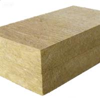 China Fireproof Rock Wool Insulation Panels Customizable Protecting Lives / Properties for sale